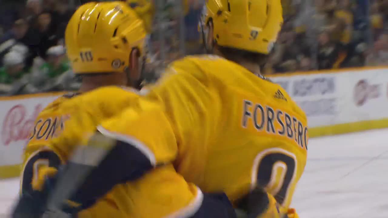 DAL@NSH: Sissons scores goal against Scott Wedgewood | Nashville Predators