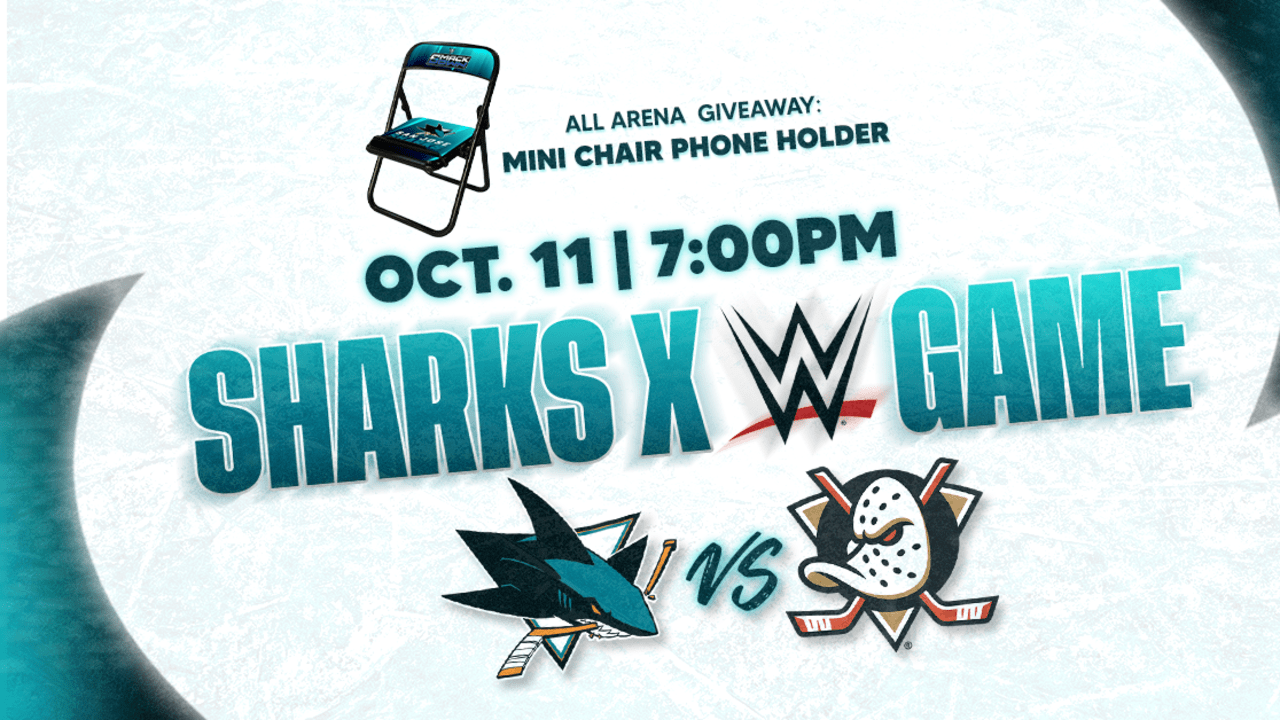 Sharks to host Sharks x WWE game at SAP Center | San Jose Sharks