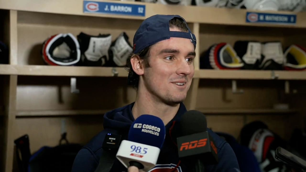 Pregame @ WPG: Barron | Montréal Canadiens