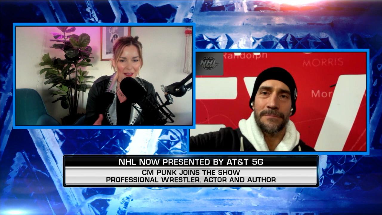 CM Punk joins Renee Paquette | NHL.com