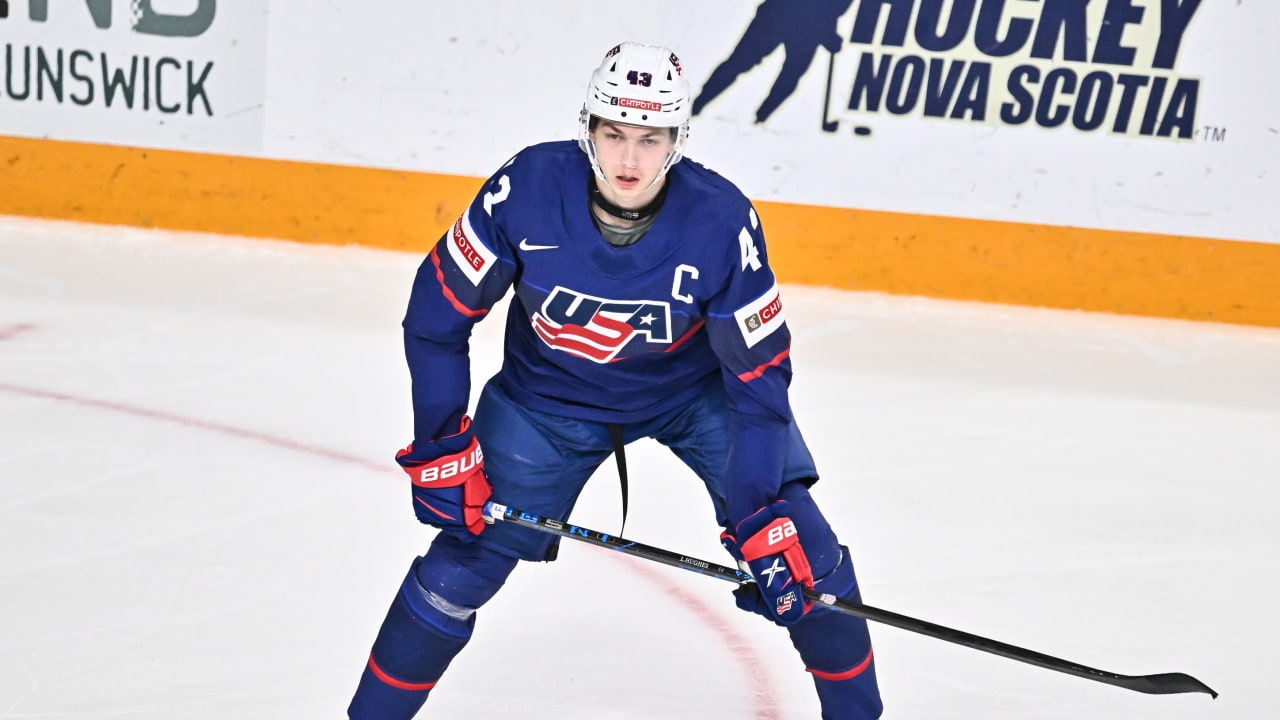 Luke Hughes Named to Team USA | BLOG | New Jersey Devils