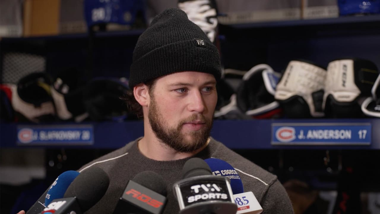 Media op: Anderson | Montréal Canadiens