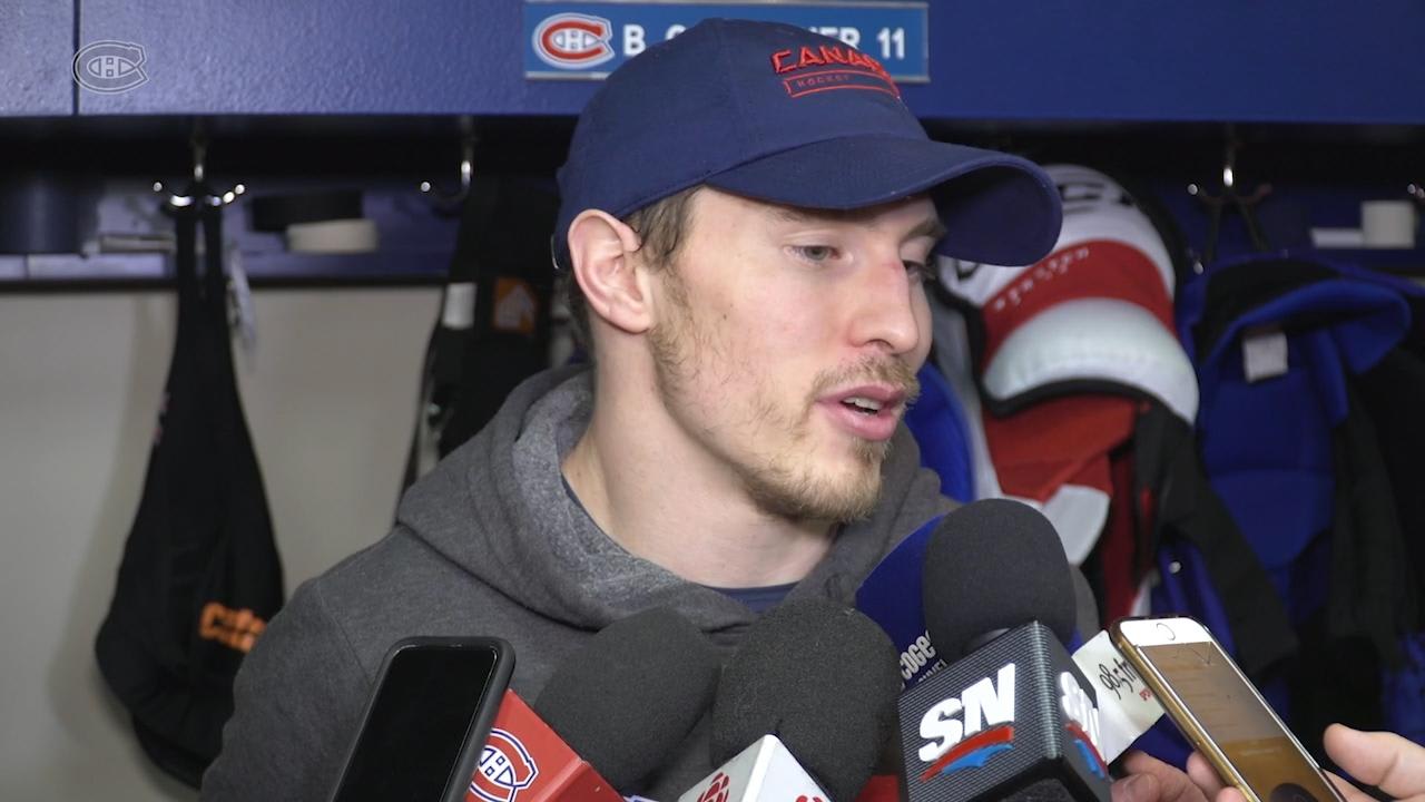 Avant-match c. TOR: Gallagher | Canadiens de Montréal