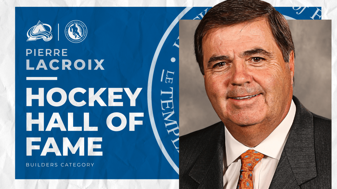 Pierre Lacroix inducted into Hockey Hall of Fame | Colorado Avalanche