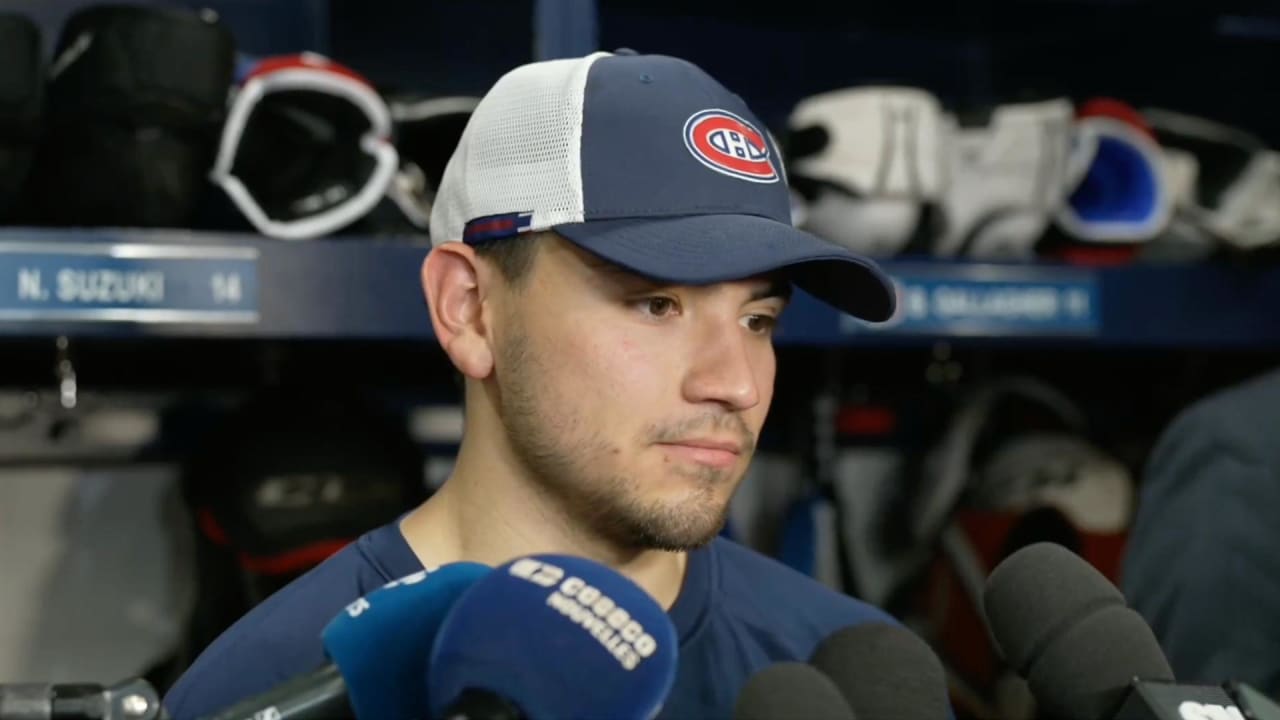Postgame vs. NYR: Suzuki | Montréal Canadiens