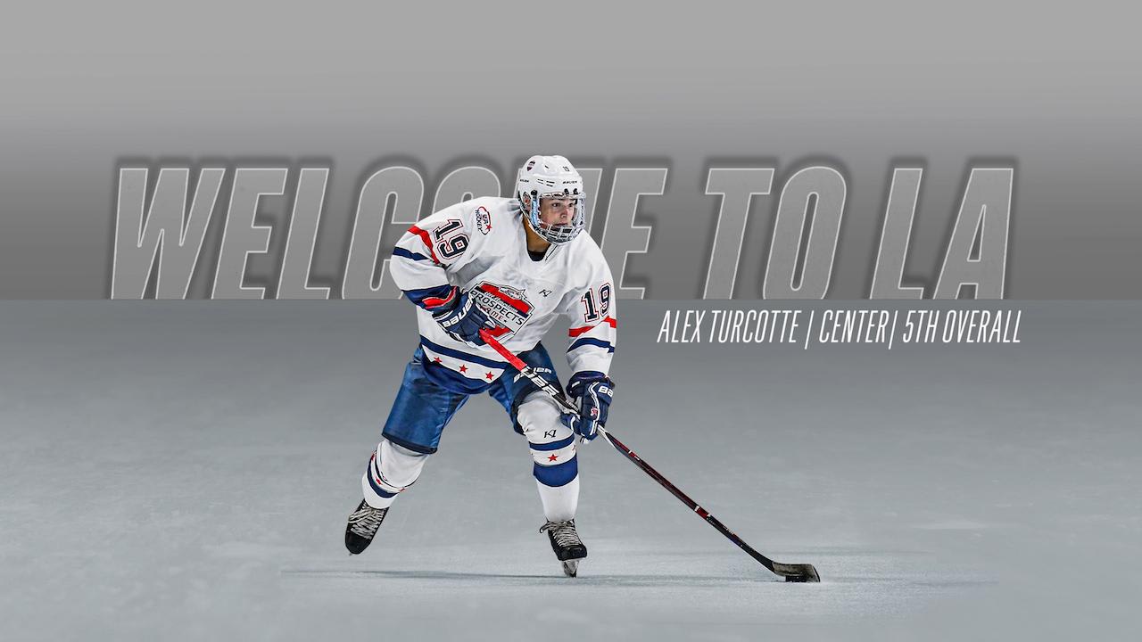 LA Kings Select Alex Turcotte | Los Angeles Kings