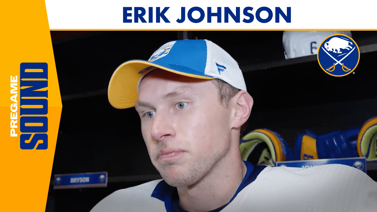 Johnson Pregame at COL | Buffalo Sabres