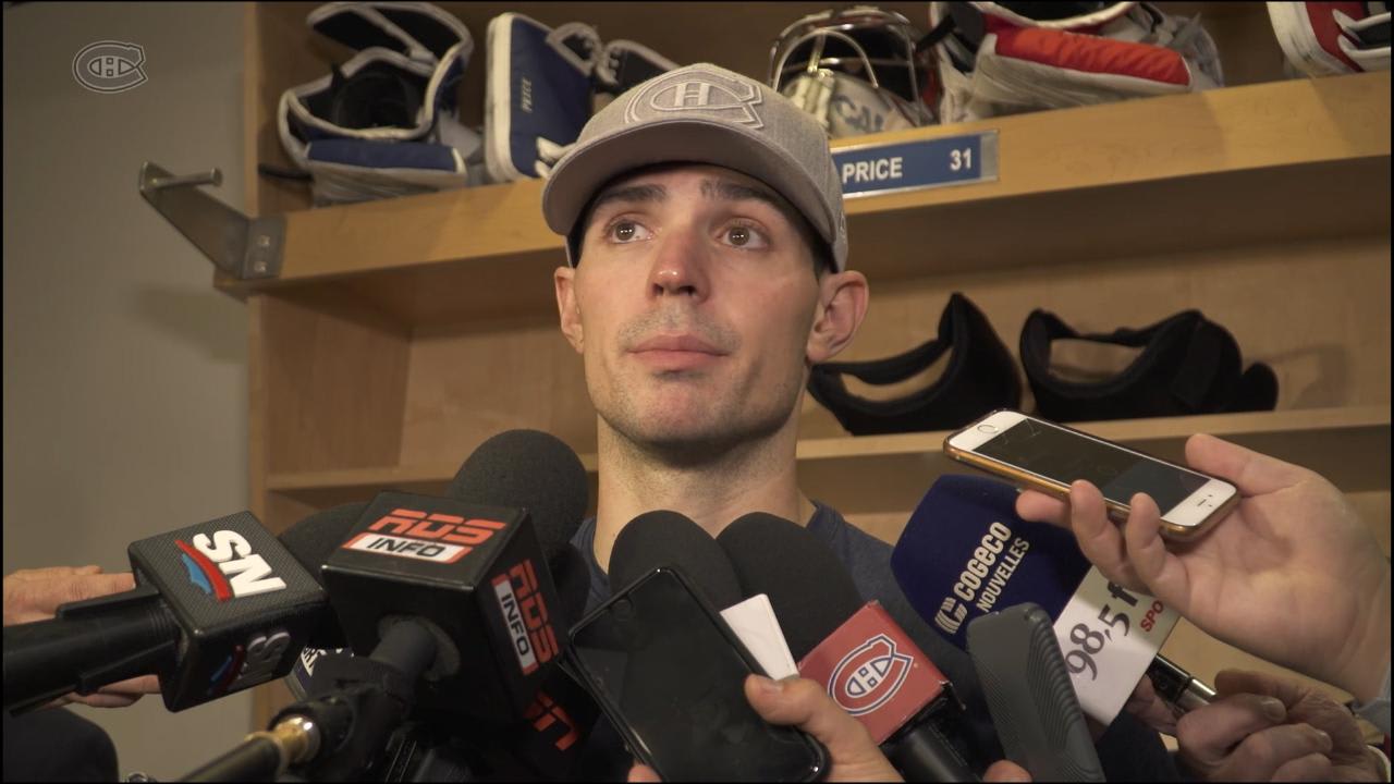 Après-match @ TOR : Price | Montréal Canadiens