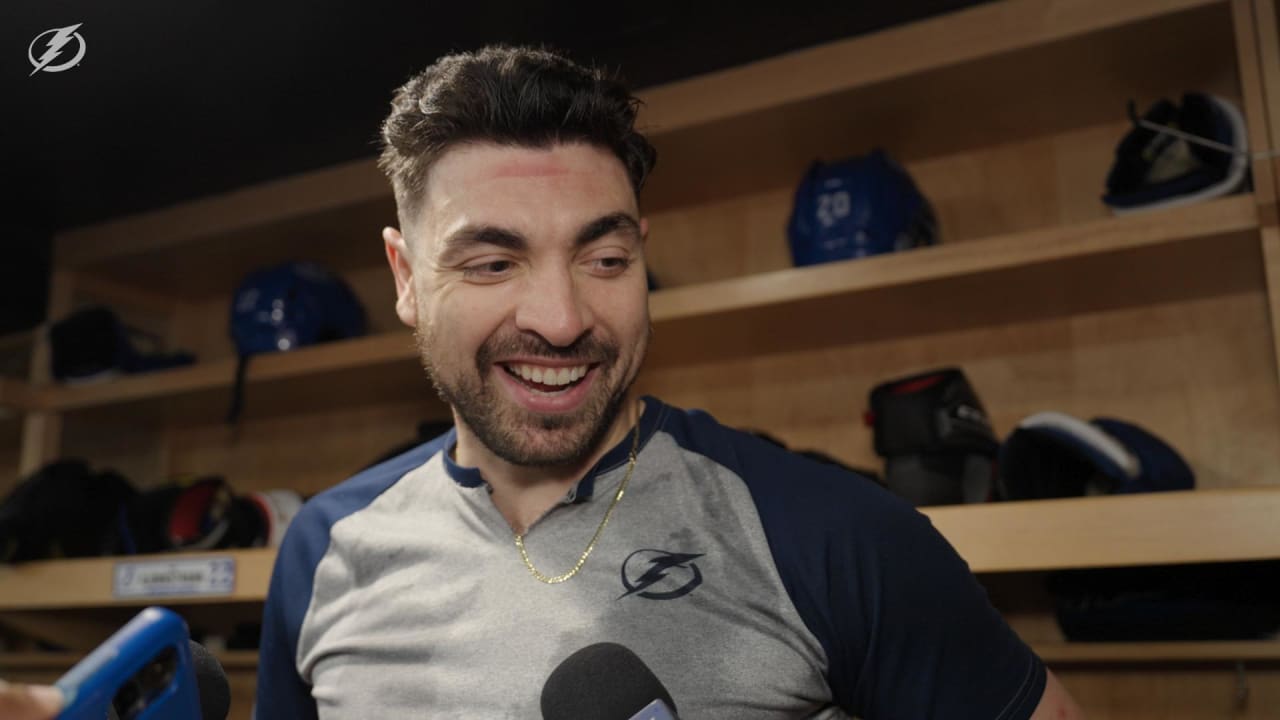Nick Paul | Pregame vs Edmonton Oilers | Tampa Bay Lightning