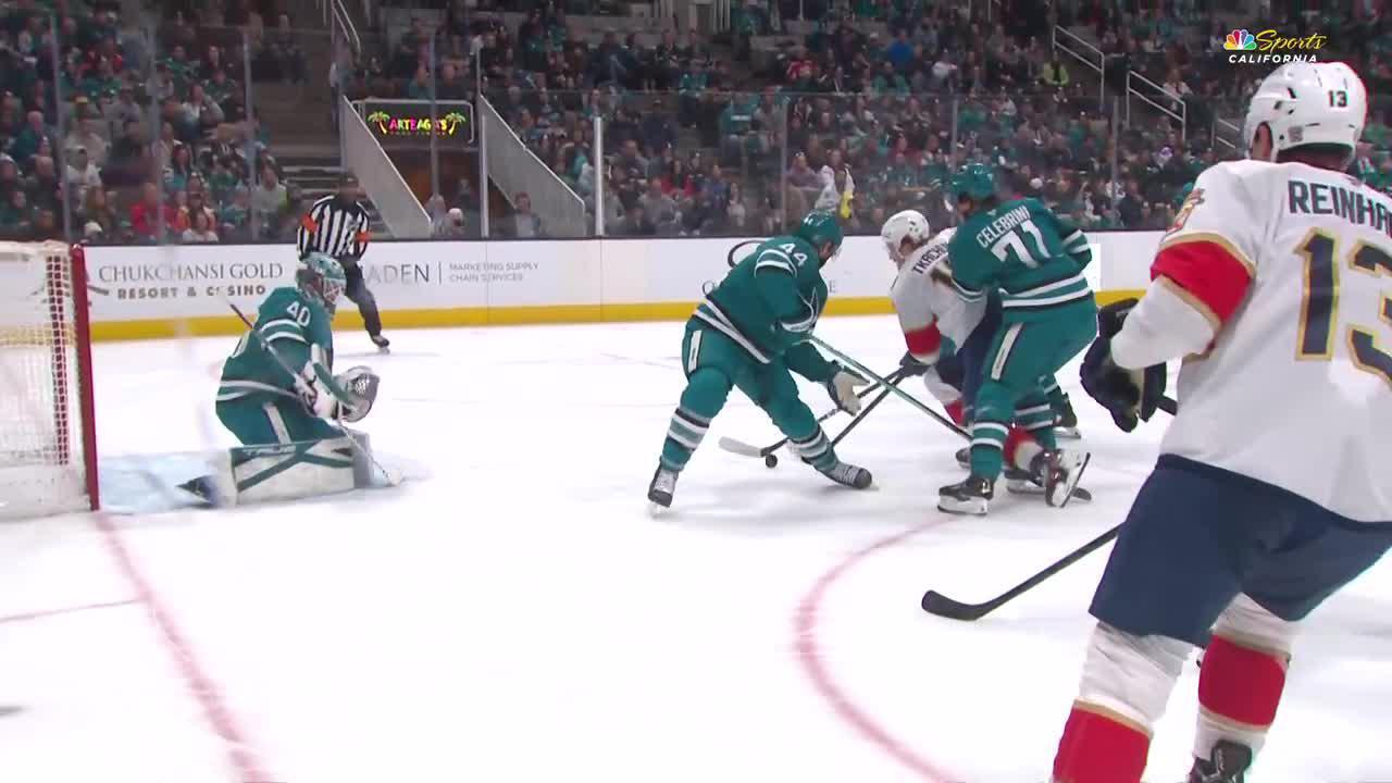 Alexandar Georgiev with a Spectacular Goalie Save vs. Florida Panthers ...