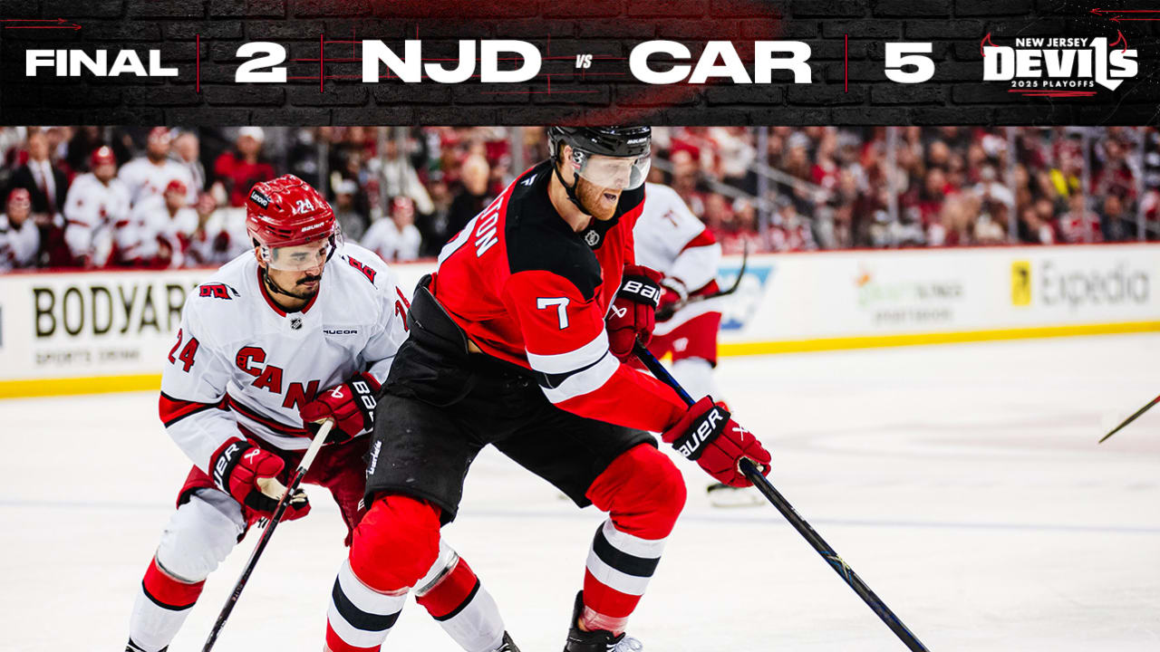 Devils vs. Hurricanes Game Story April 27, 2025 | New Jersey Devils