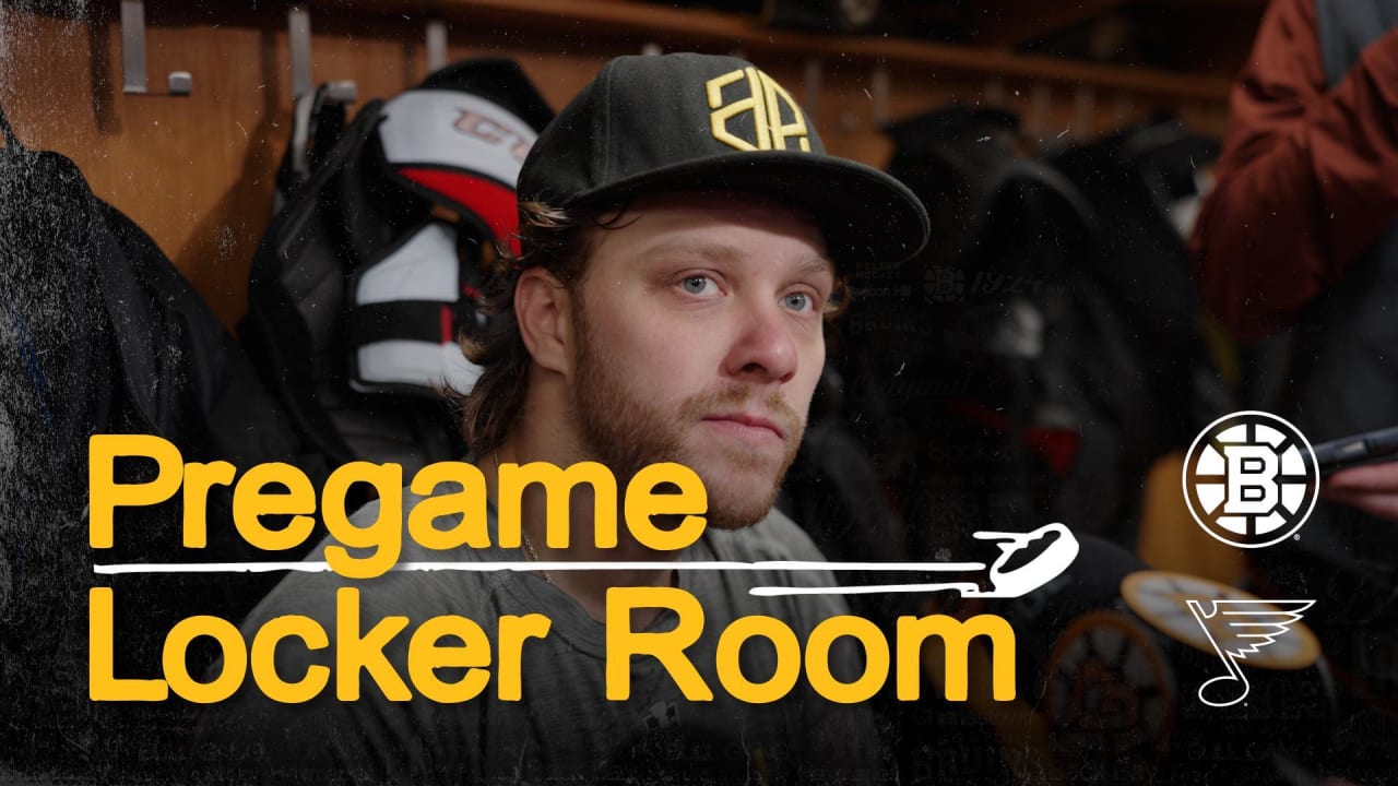 Locker Room Raw: David Pastrnak | Boston Bruins