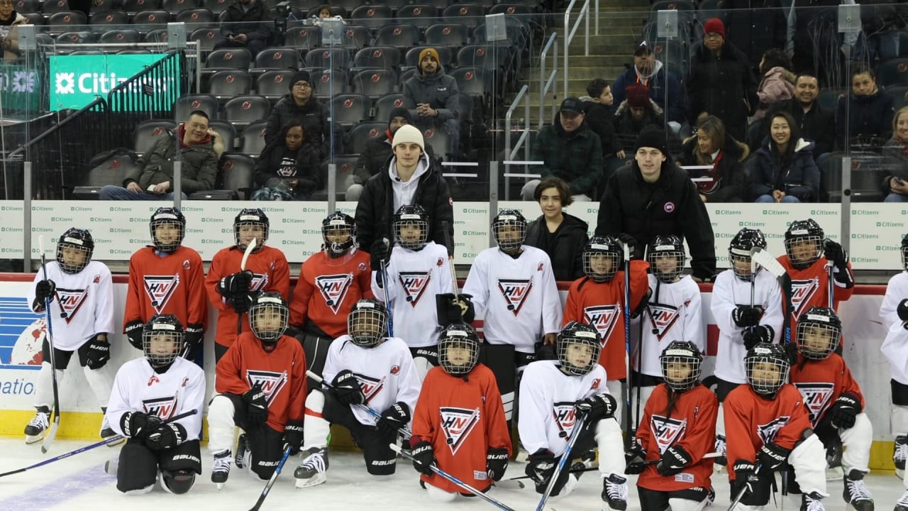 Jack and Luke Hughes Surprise | New Jersey Devils