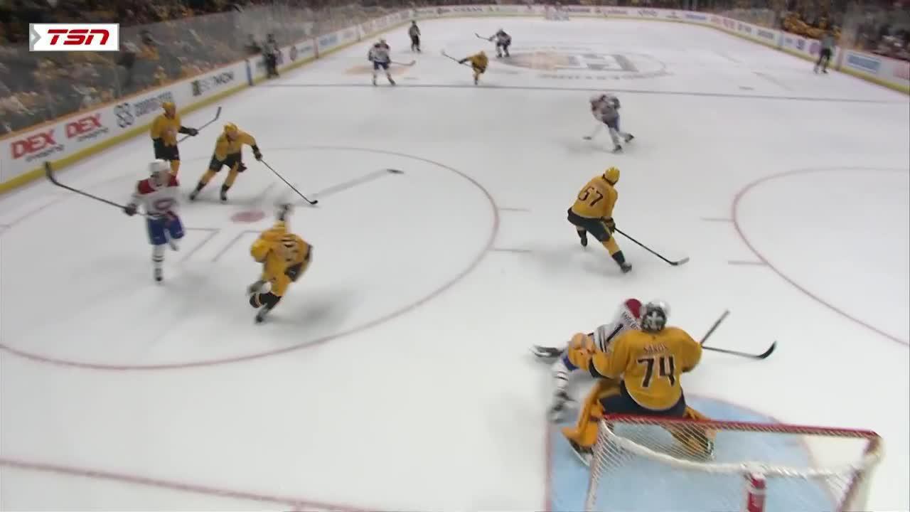 MTL@NSH: Gallagher scores a goal | Montréal Canadiens