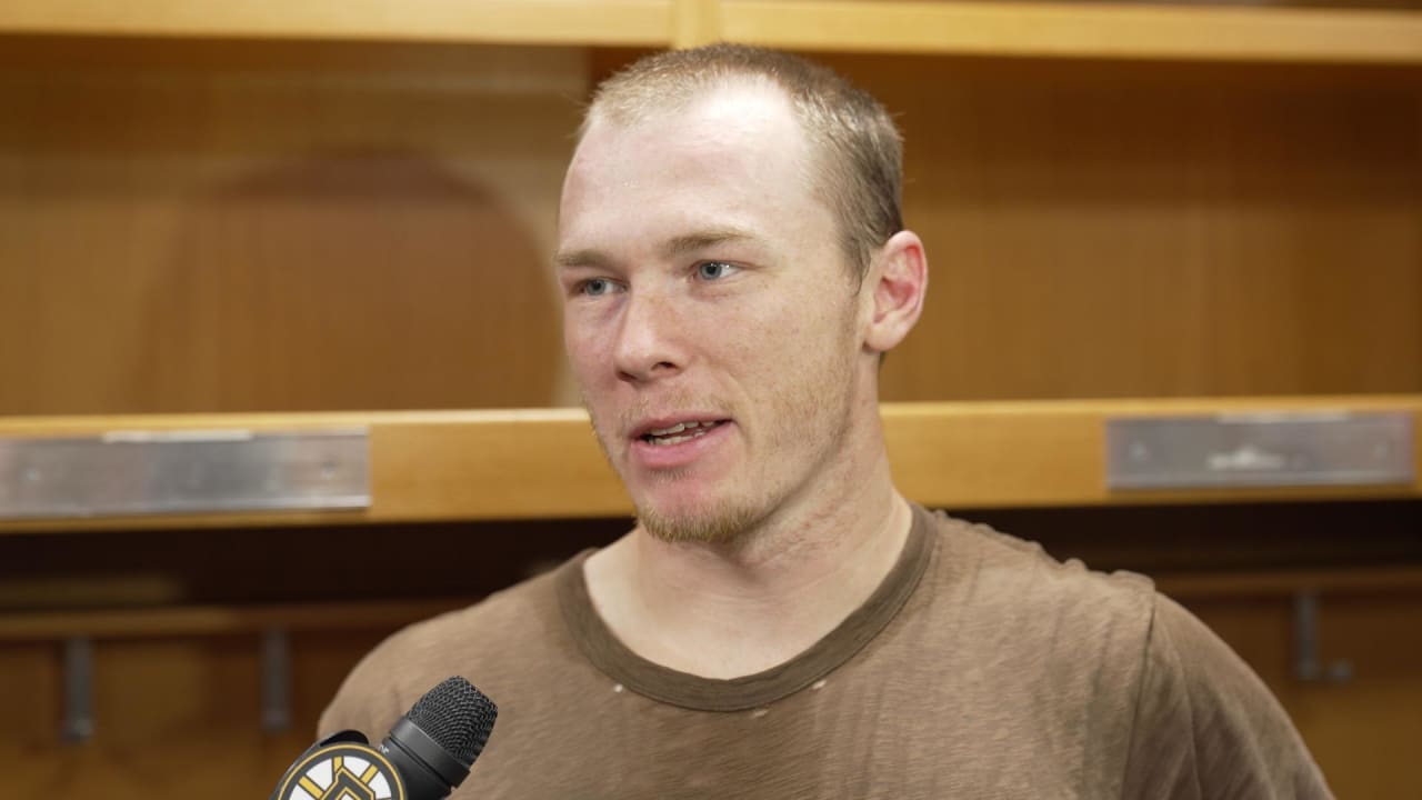 Locker Room Raw: Morgan Geekie | Boston Bruins
