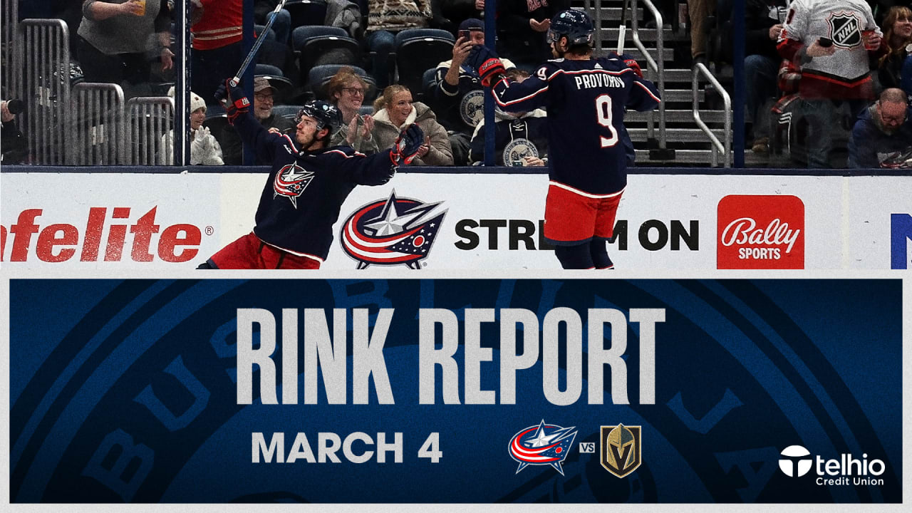 Rink Report (3/4/24) | Columbus Blue Jackets