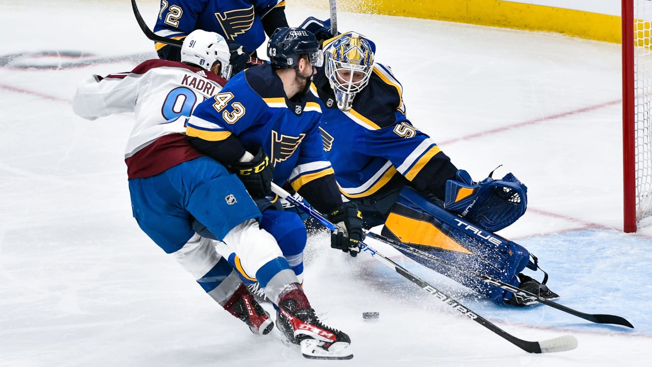 Binnington sustains lower-body injury for Blues in Game 3 loss | NHL.com