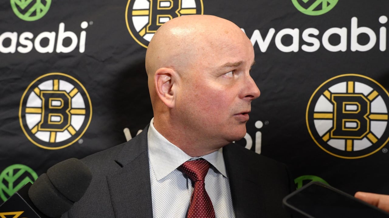 Press Room: Jim Montgomery | Boston Bruins