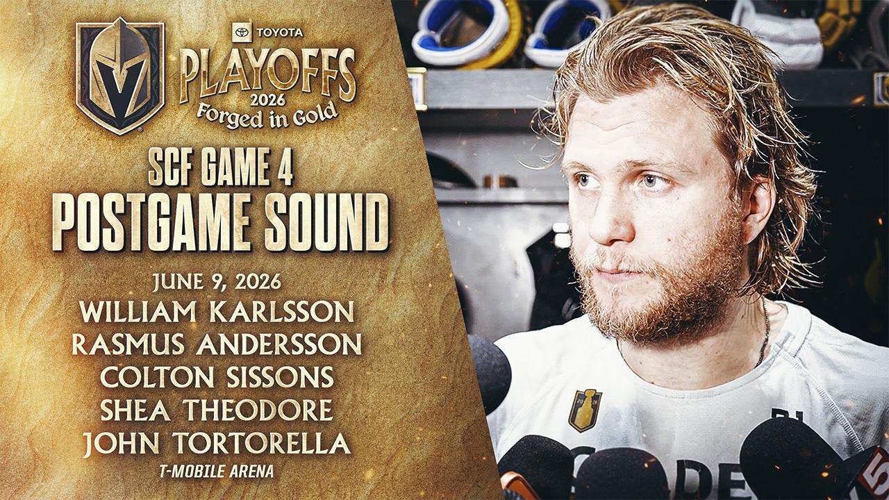 Stanley Cup Final Game 4 Postgame Sound | Vegas Golden Knights