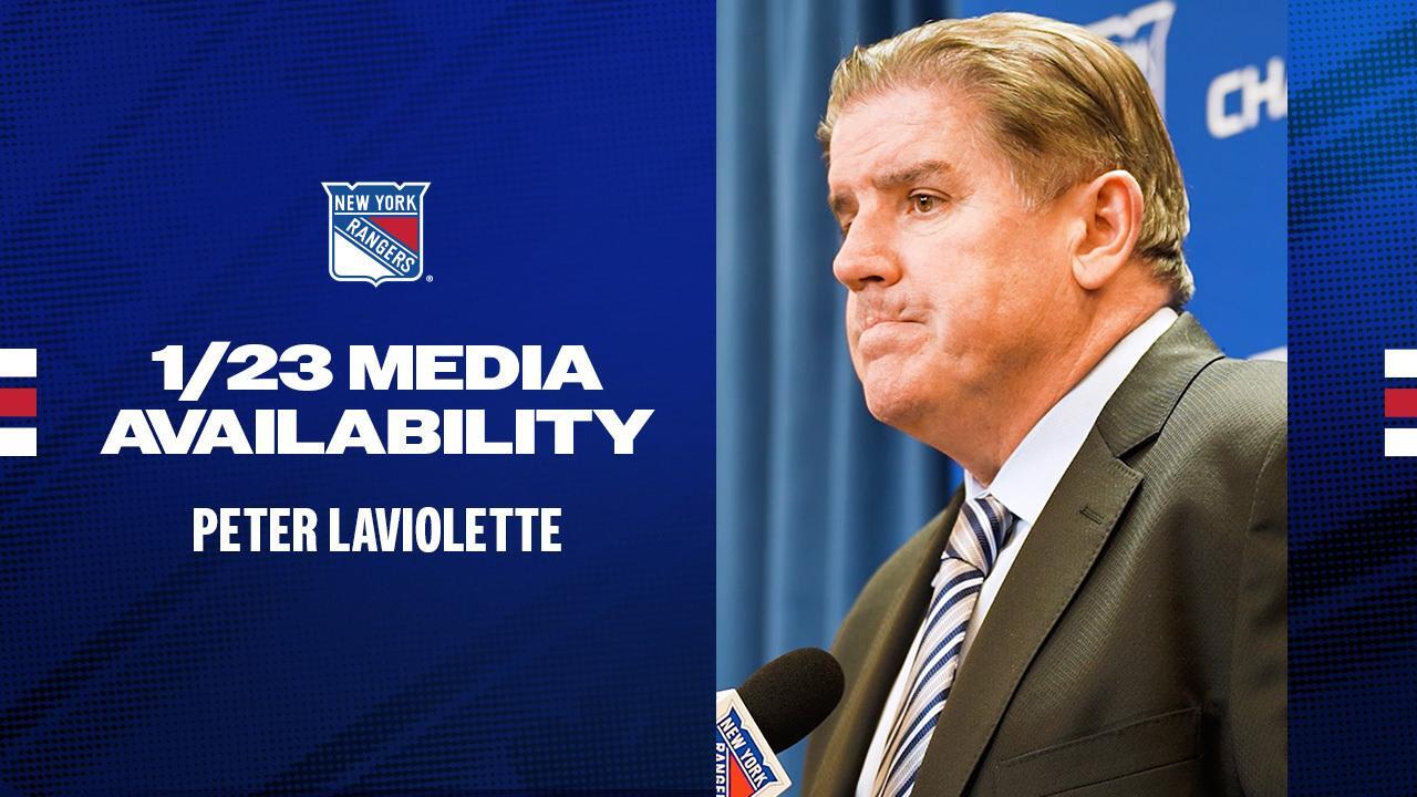 Postgame: Laviolette | New York Rangers