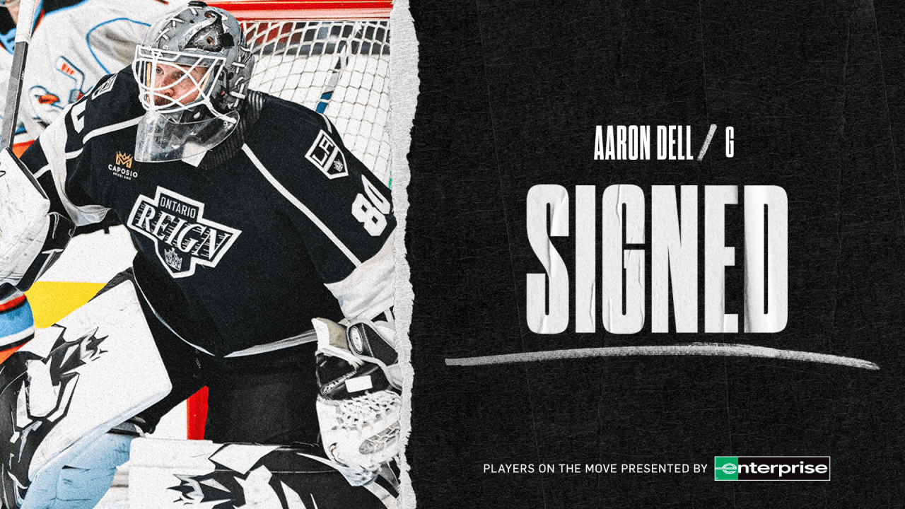 LA Kings Sign Goaltender Aaron Dell | Los Angeles Kings