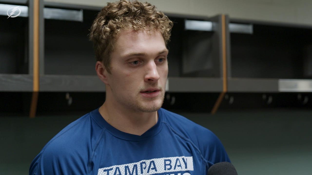 Mitchell Chaffee | Postgame 11.1.24 | Tampa Bay Lightning