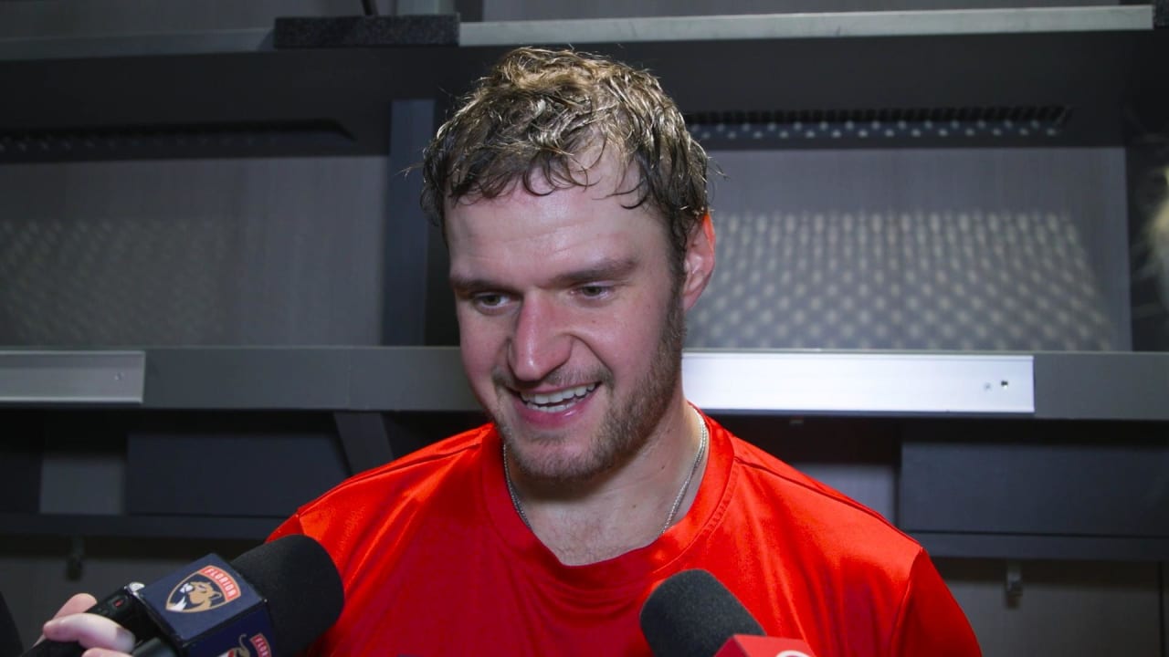 FLA @ ARI: Post Game Interview | Florida Panthers