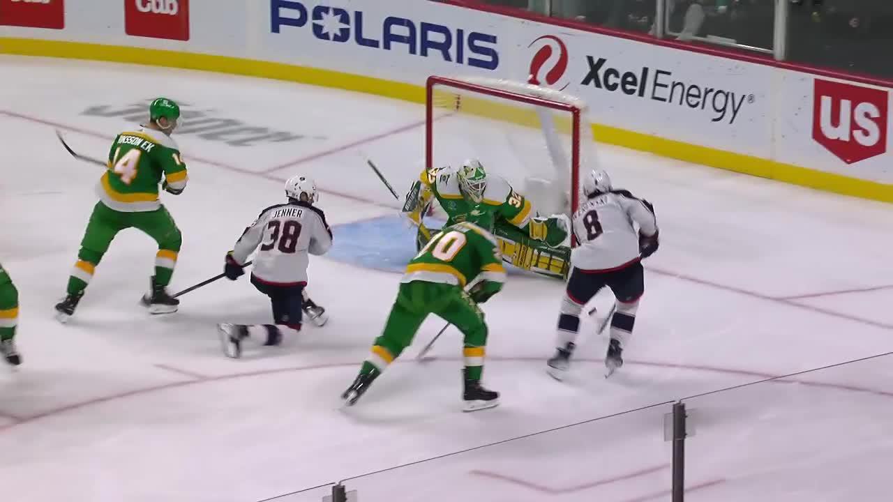 CBJ@MIN: Jenner scores goal against Wild | NHL.com