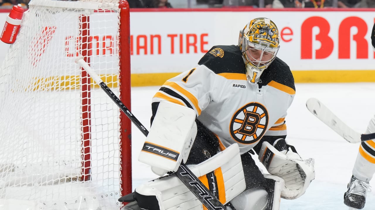 Swayman's dazzling stick save | NHL.com