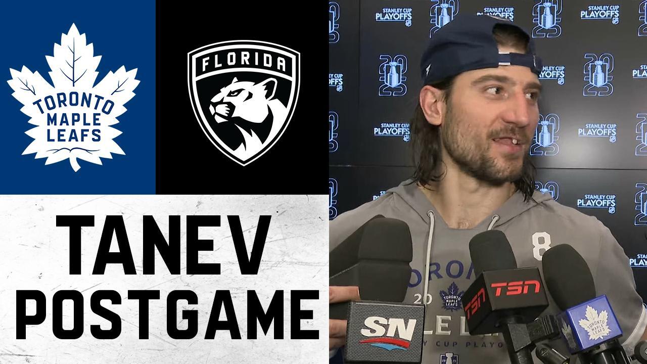 Chris Tanev | Post Game | Toronto Maple Leafs