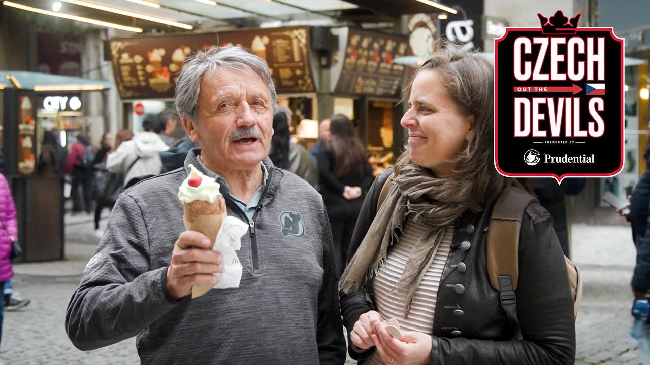 Chico Eats in Prague | GLOBAL SERIES | New Jersey Devils