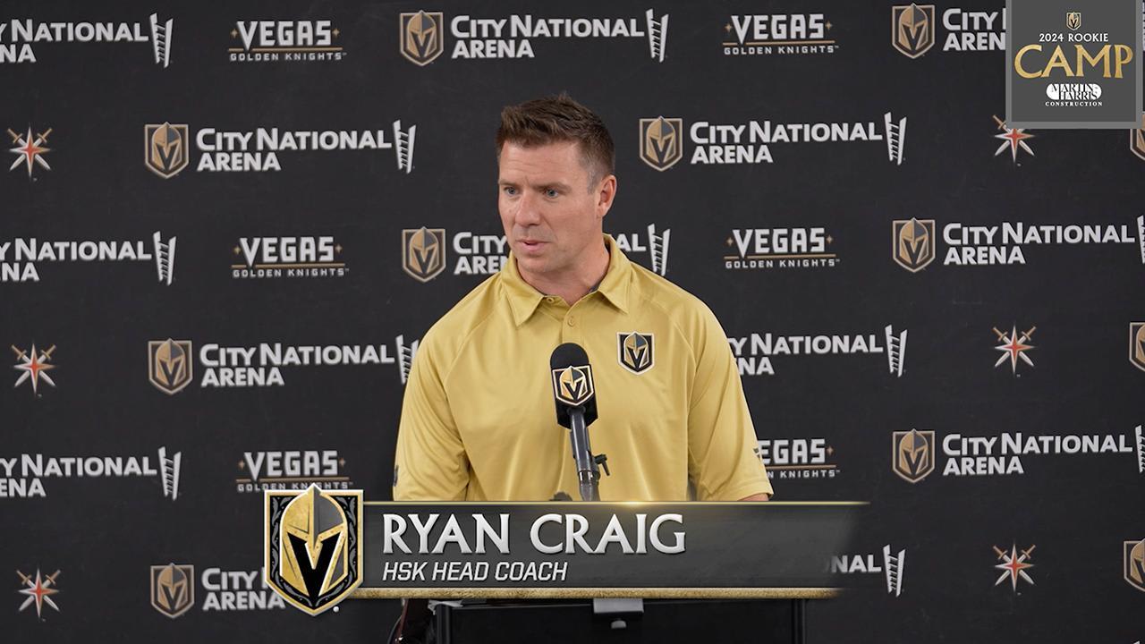 Ryan Craig Availability 9/12/24 | Vegas Golden Knights