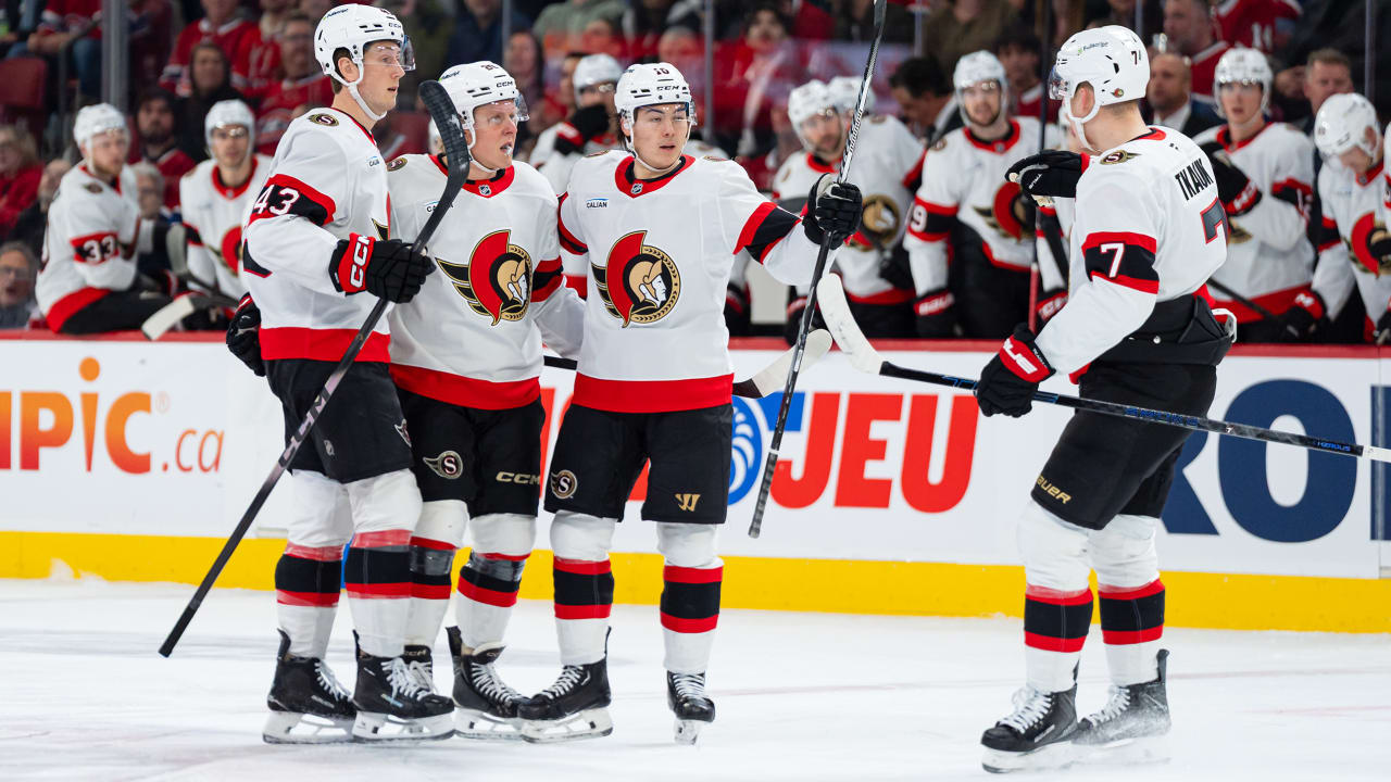 Tkachuk scores 1st goal of season, Senators defeat Canadiens | Ottawa ...