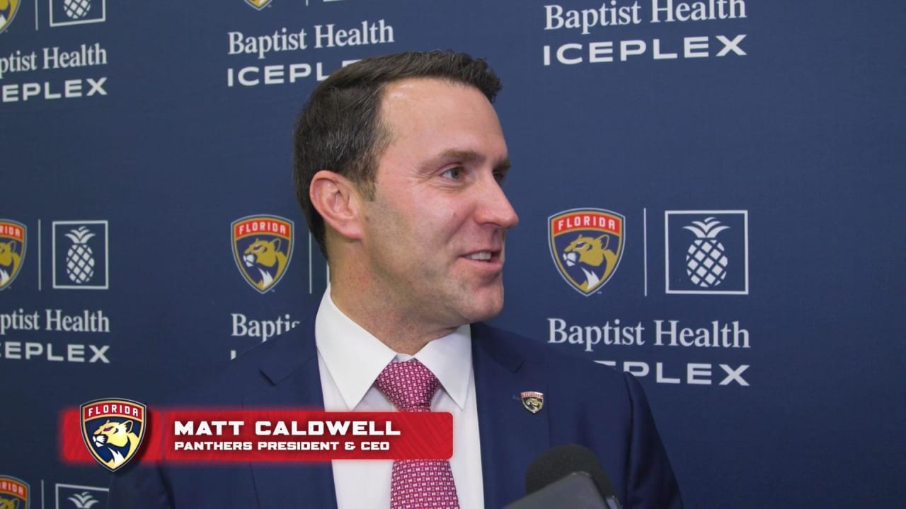 Matt Caldwell Media Availability | Florida Panthers