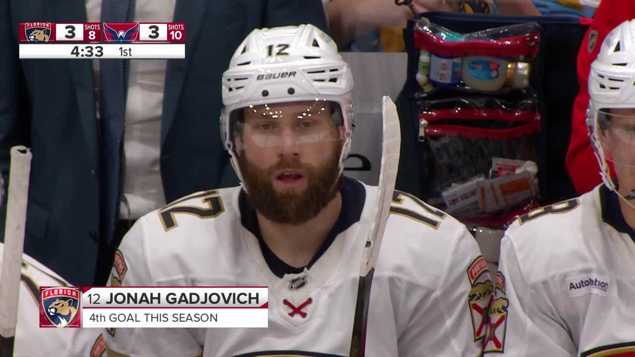 FLA at WSH: Gadjovich joins the party | Florida Panthers