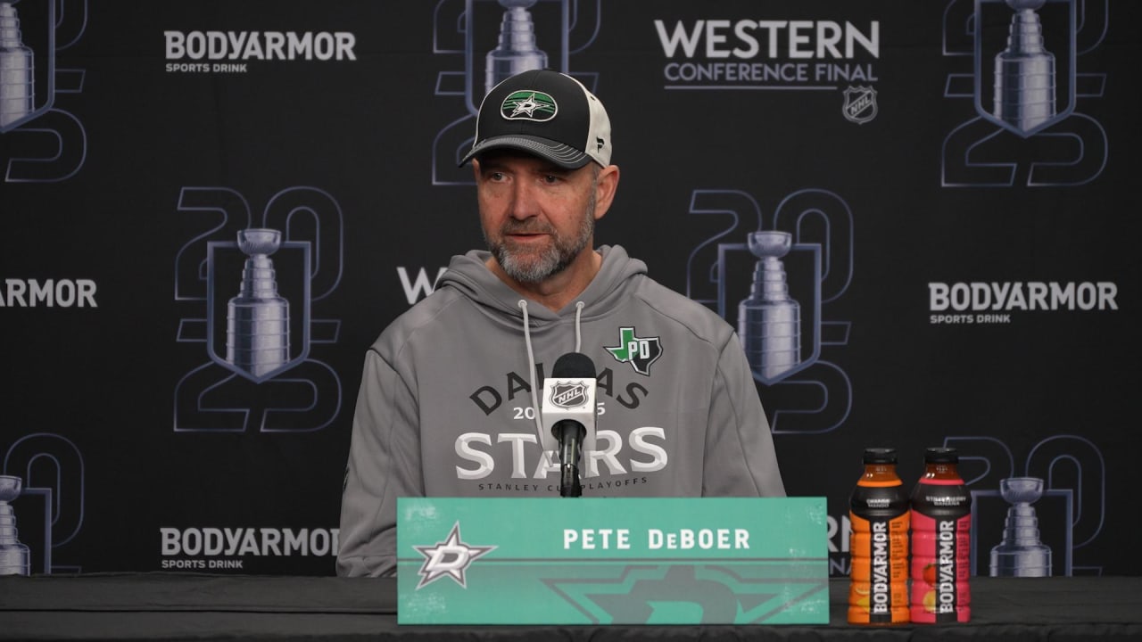 EDM@DAL Pregame: Pete DeBoer | Dallas Stars