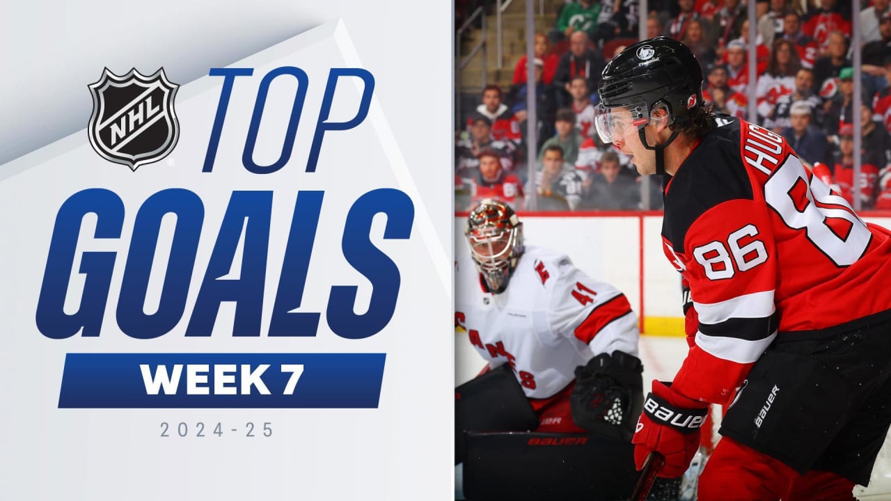 Top Goals from Week 7 of the 2024-25 NHL Season | NHL.com