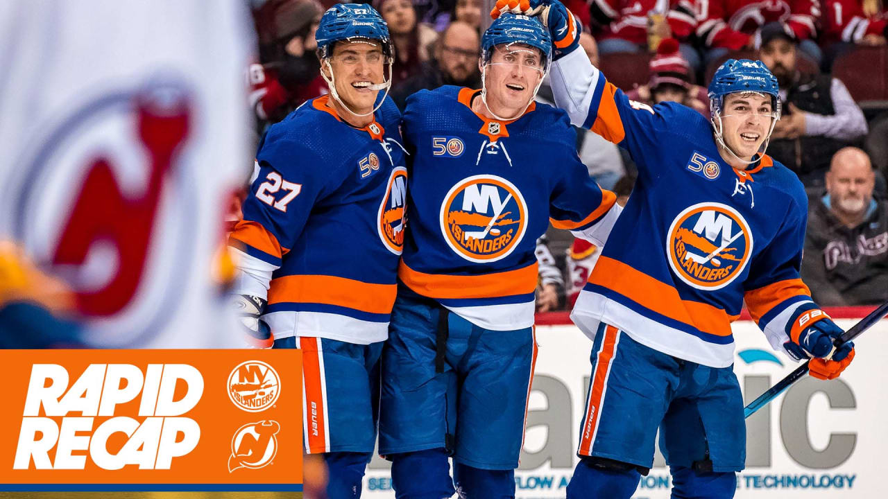 Rapid Recap: Islanders 6, Devils 4 | New York Islanders