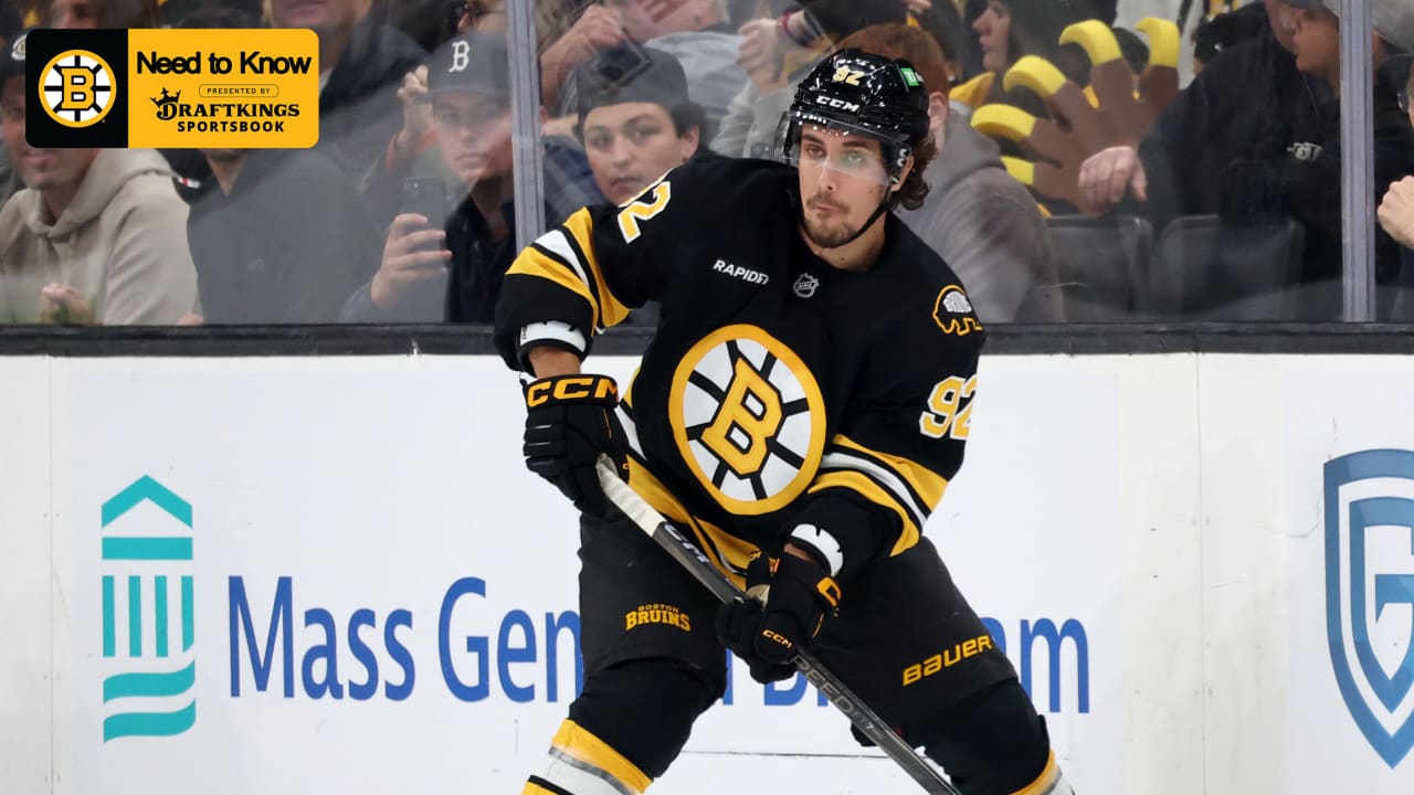 Need to Know: Bruins at Senators | Boston Bruins