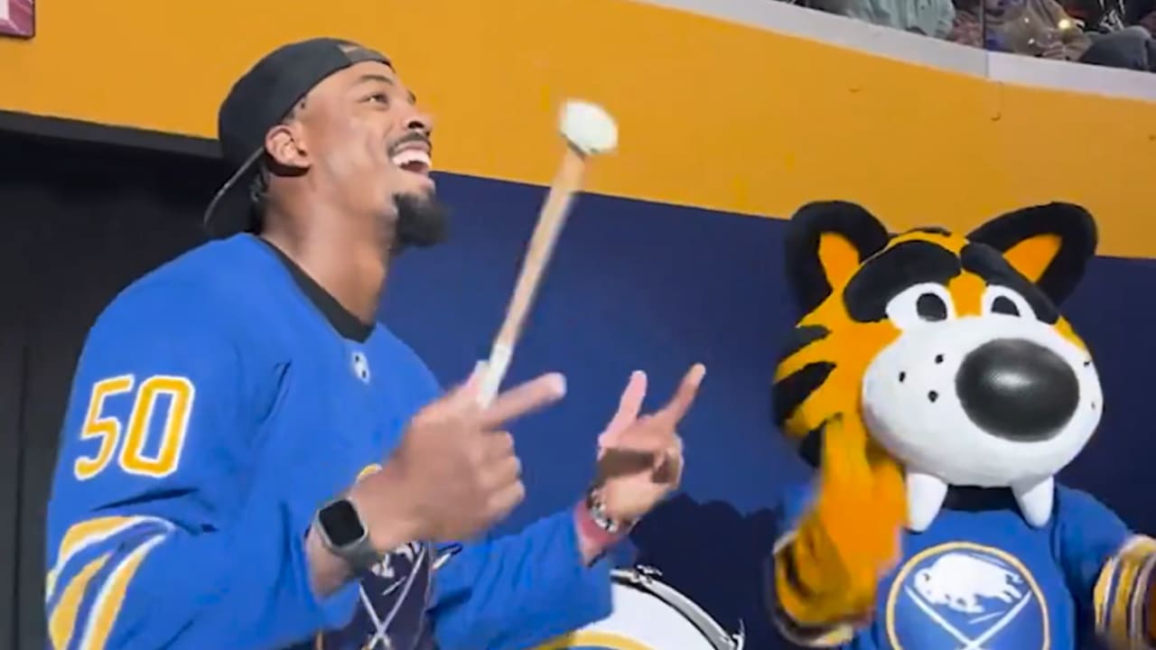 Bills player hits Sabres drum for opener, football team makes ...