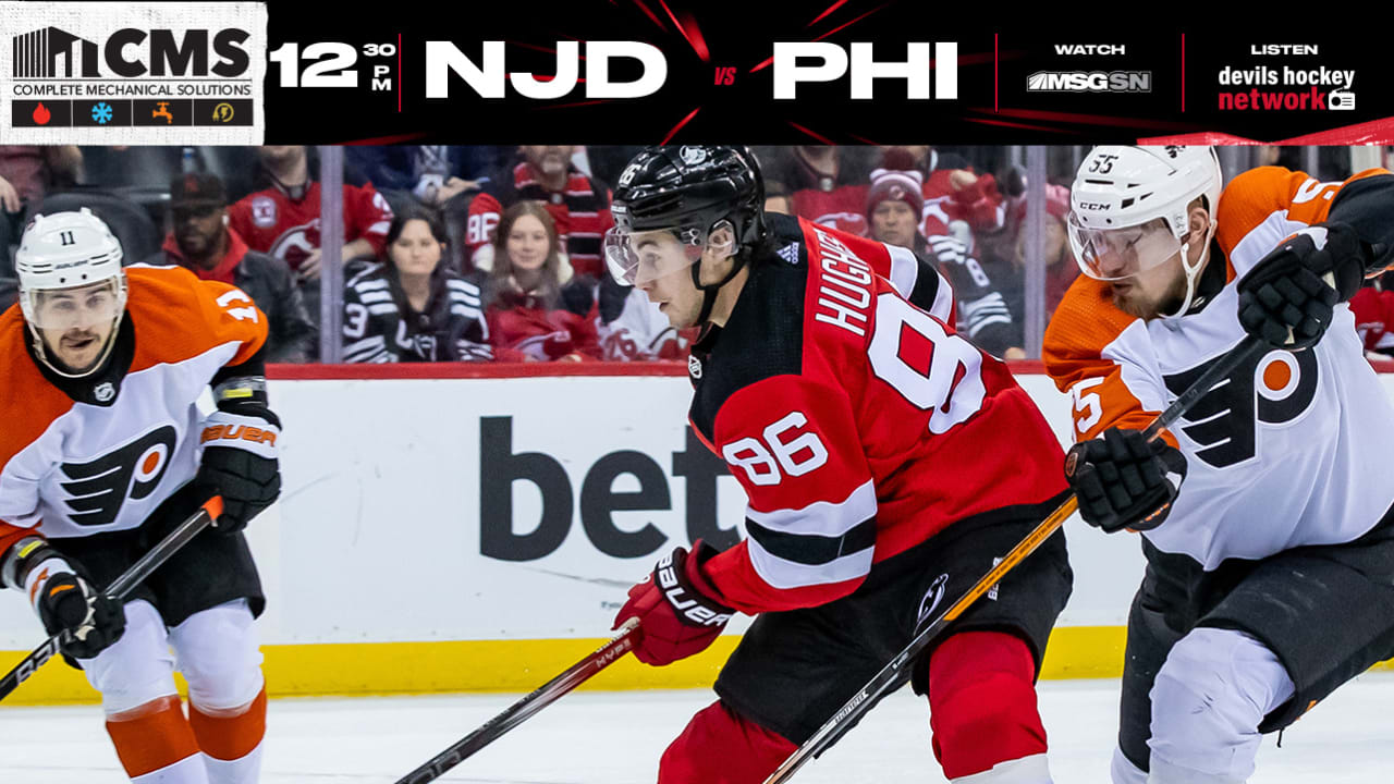 Devils Host Flyers for First Meeting This Season | PREVIEW | New Jersey ...