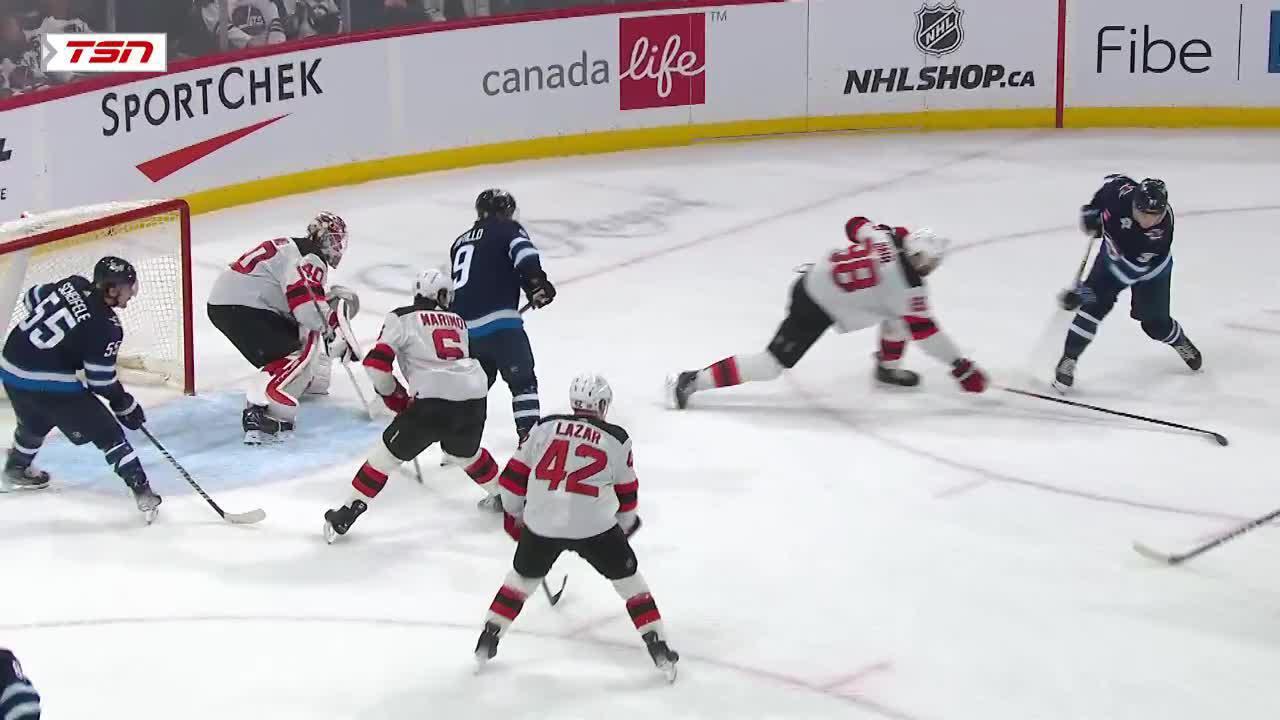 NJD@WPG: Perfetti scores goal against Devils | Winnipeg Jets