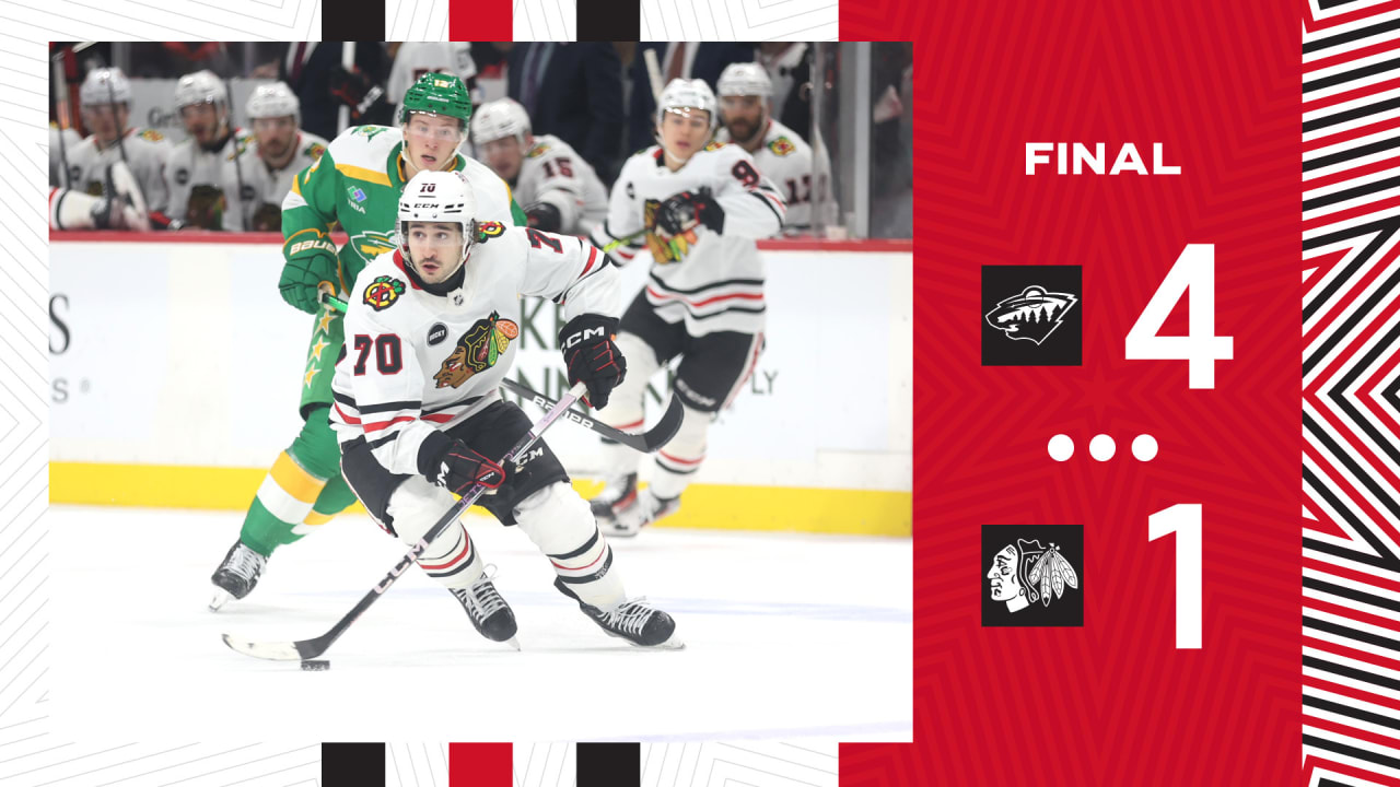 TAKEAWAYS: Power Play Finds Some Luck Despite Loss to Wild | Chicago Blackhawks
