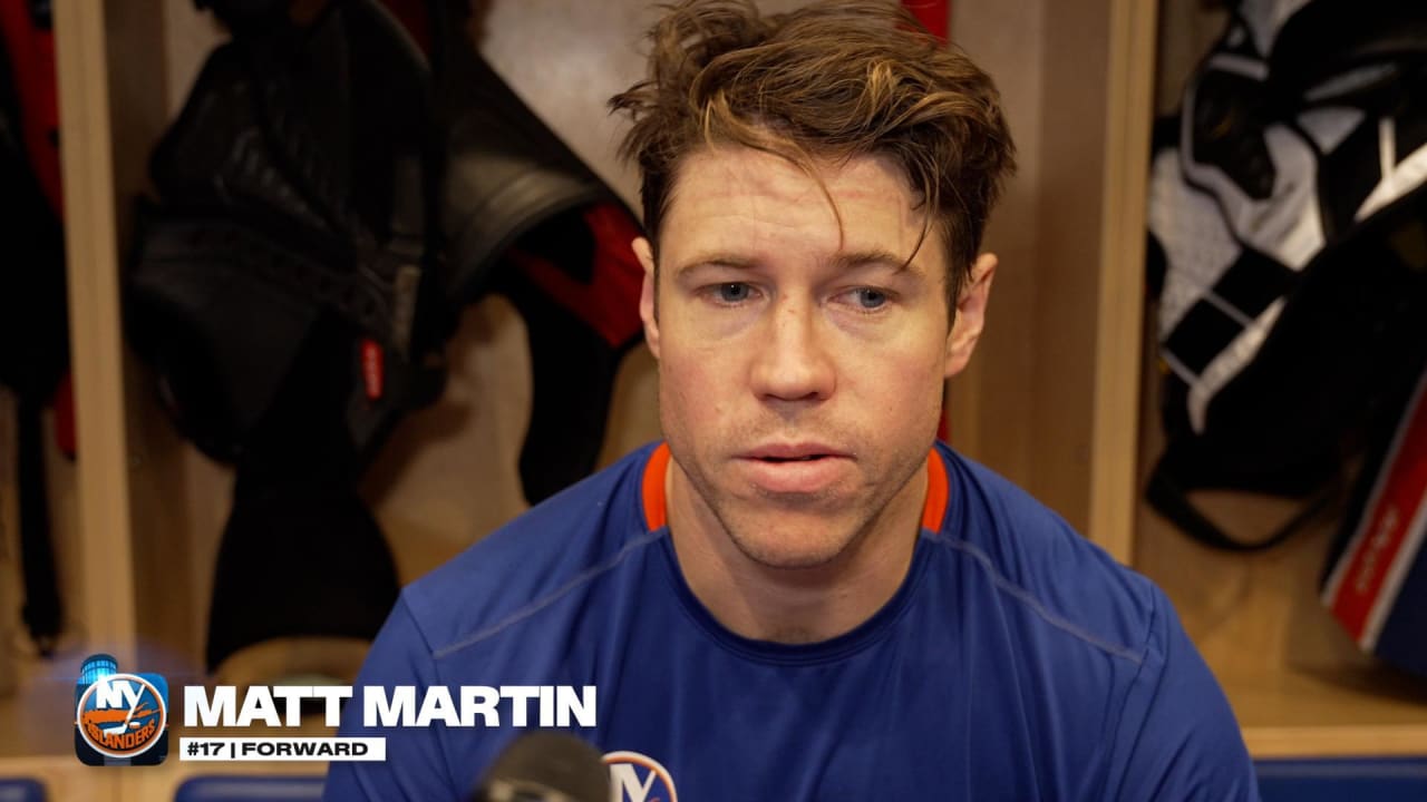 NYI vs COL 10/24: Matt Martin | New York Islanders