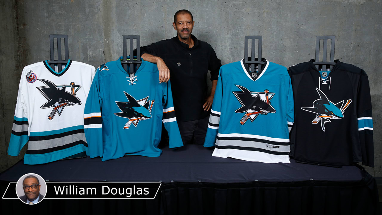 Color of Hockey: Smith happy original Sharks logo making comeback | NHL.com