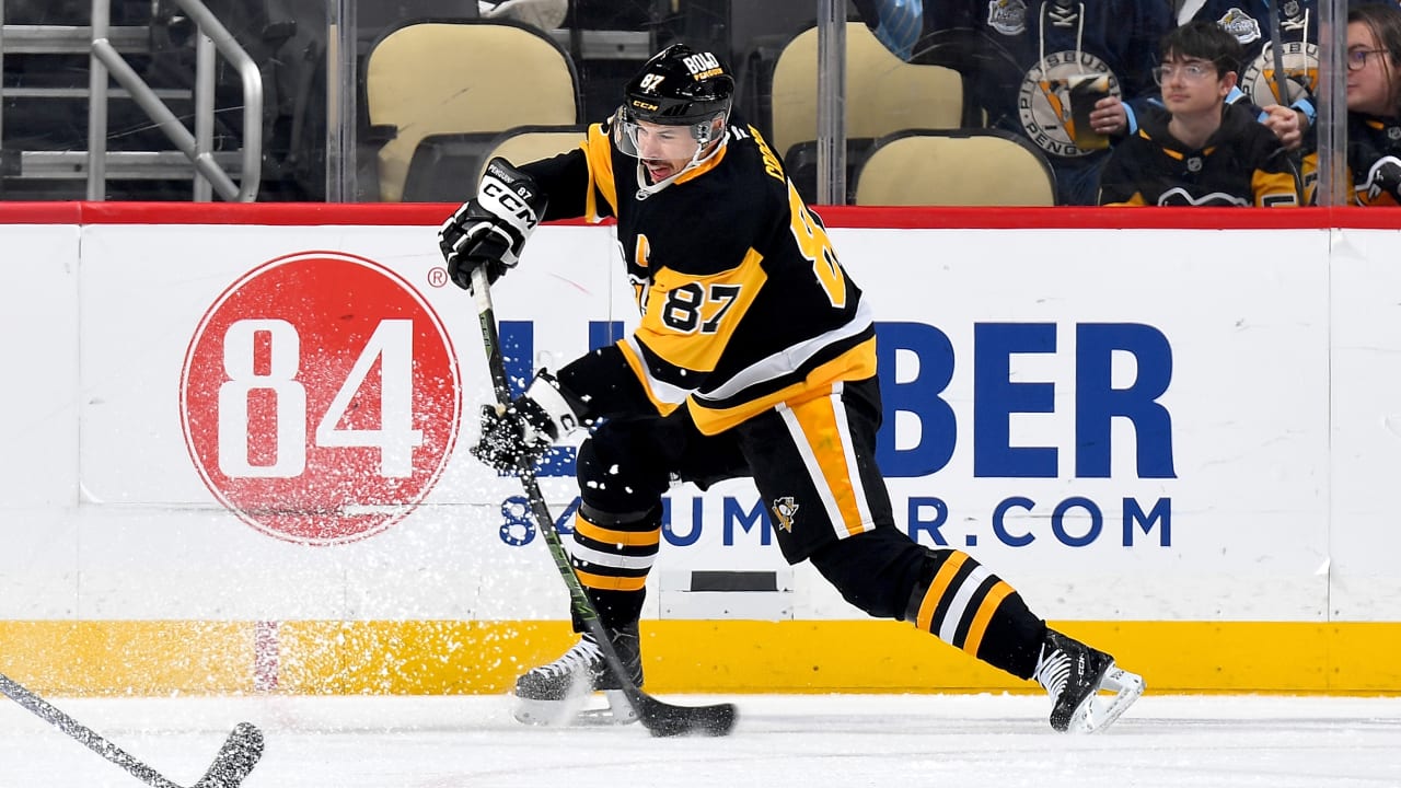 Crosby's Milestone Marker Comes In Setback to Utah | Pittsburgh Penguins