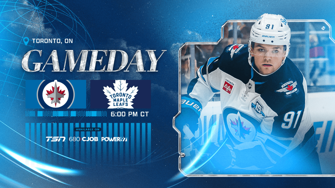 GAMEDAY: Jets at Maple Leafs | Winnipeg Jets