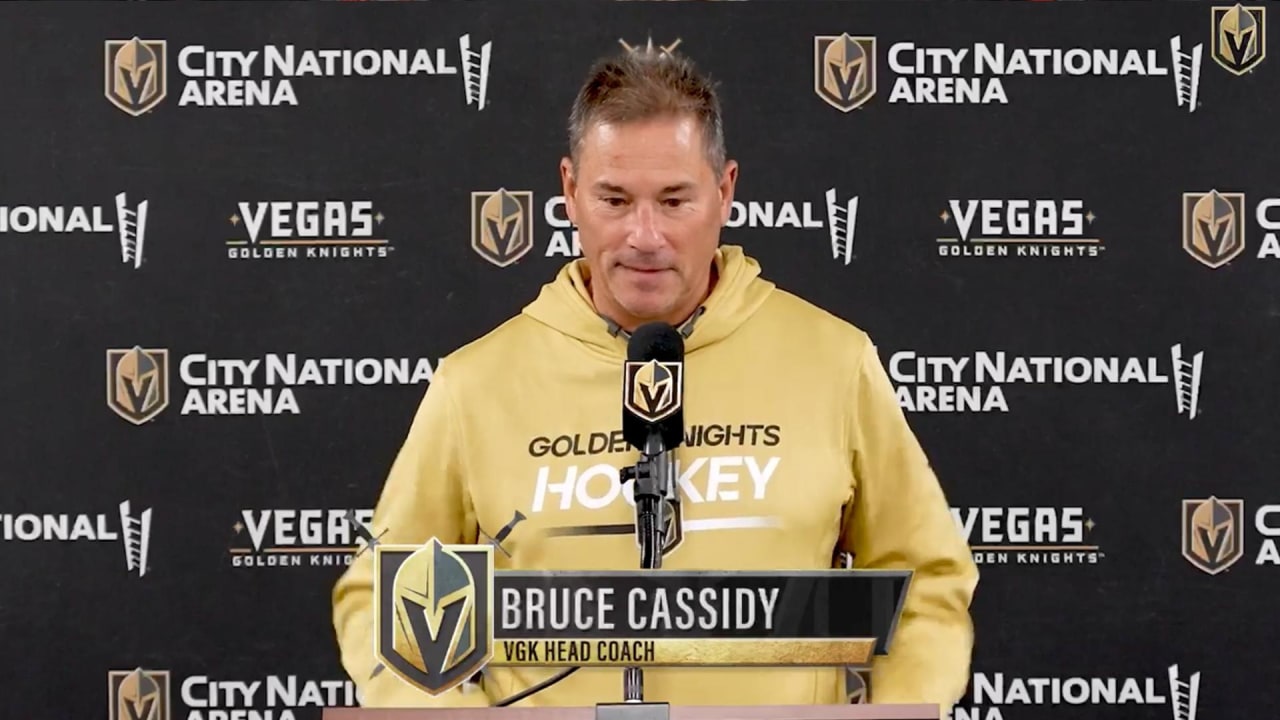 Bruce Cassidy Availability 10/6 | Vegas Golden Knights