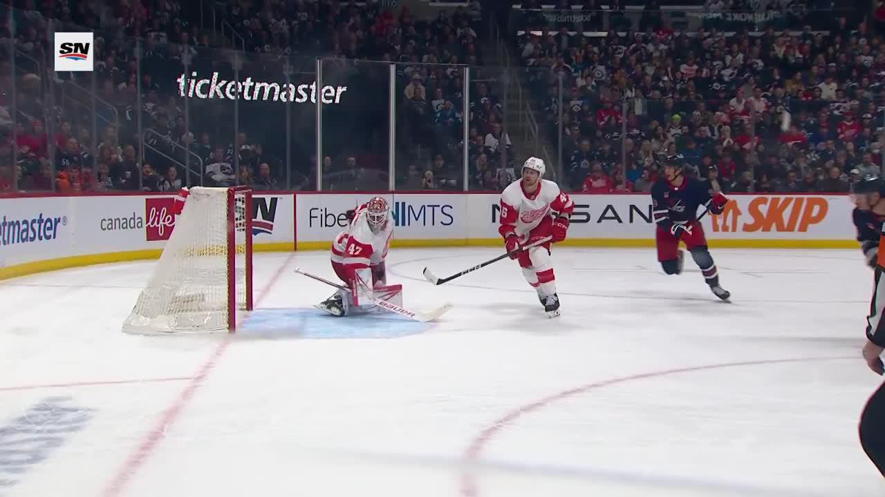 DET@WPG: Pionk scores goal against James Reimer | Winnipeg Jets