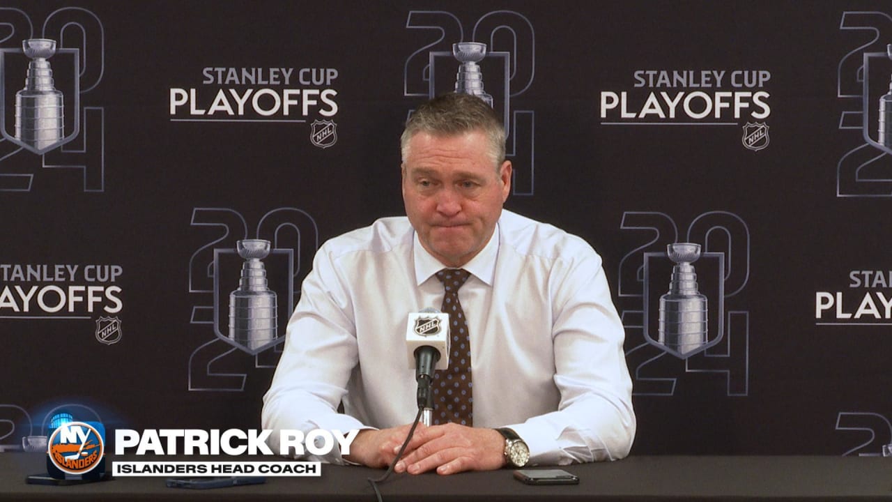 CAR 3 vs NYI 2: Patrick Roy | New York Islanders